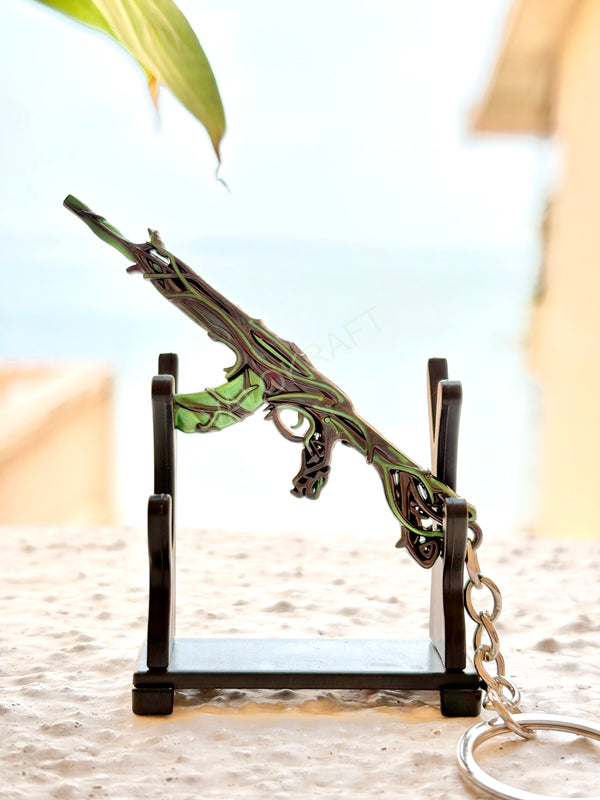 [9 CM] Gaia’s Vengeance Vandal Miniature Full Metal Keychain with Ring ...